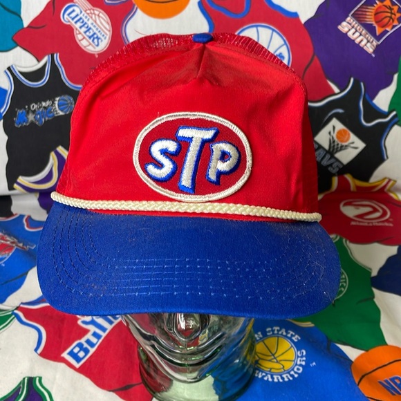 Nascar | Accessories | Vintage Stp Nascar Mesh Patch Snapback Trucker ...